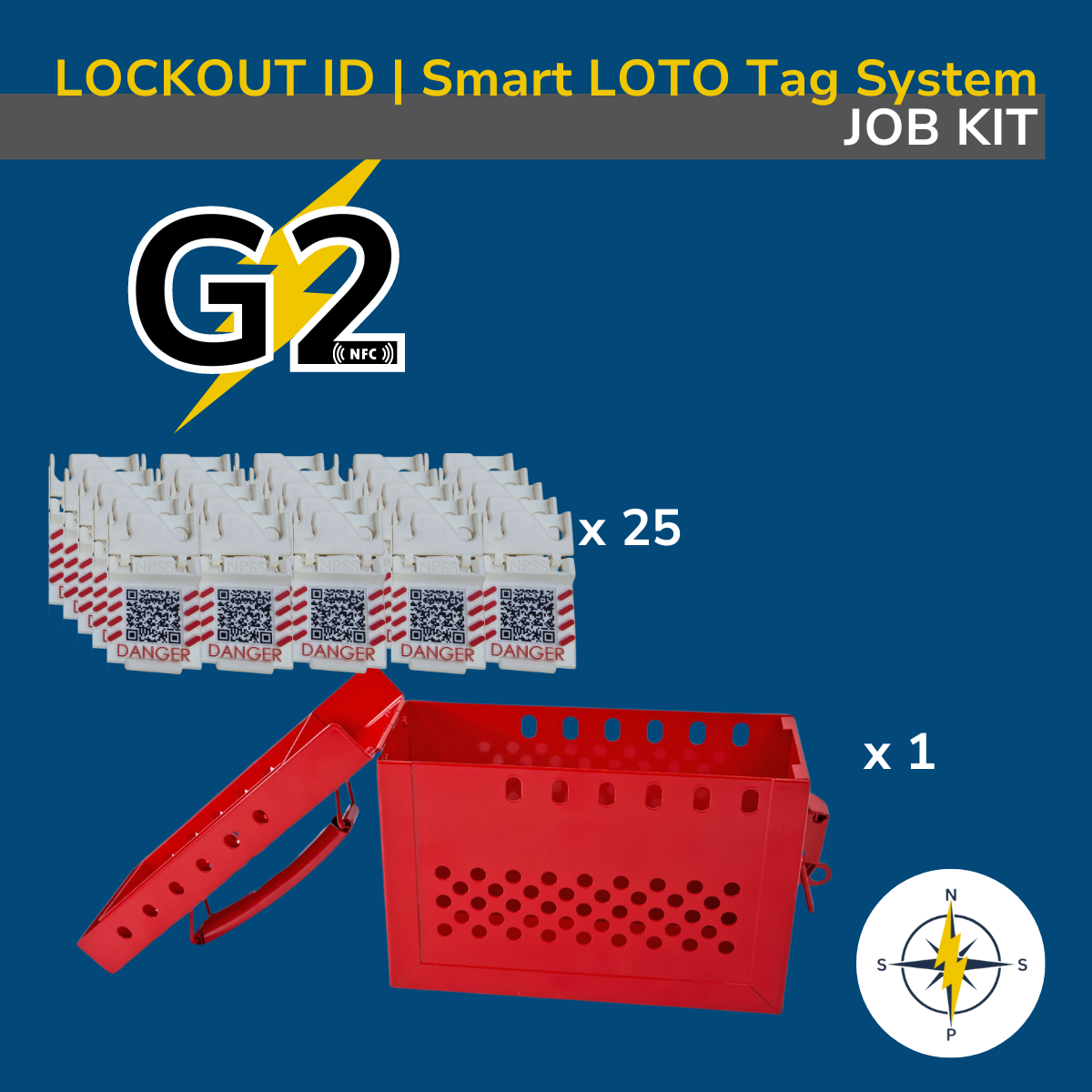 LOCKOUT ID (gen 2): Smart LOTO Tag System LOTO KIT – Northern Power and ...
