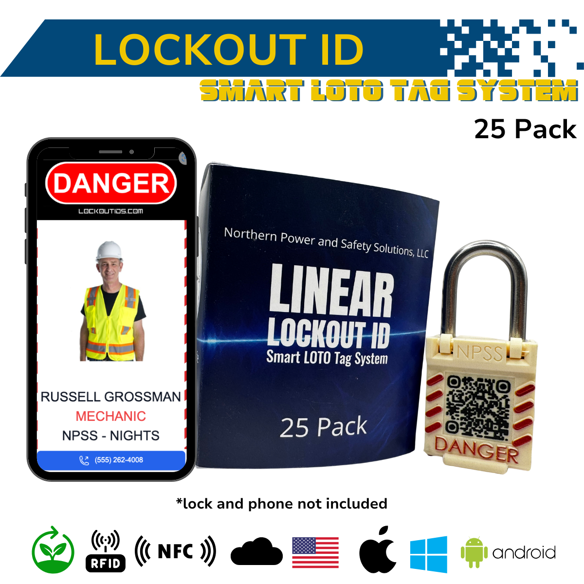 LOCKOUT ID (gen 2): Smart LOTO Tag System – Northern Power and Safety ...